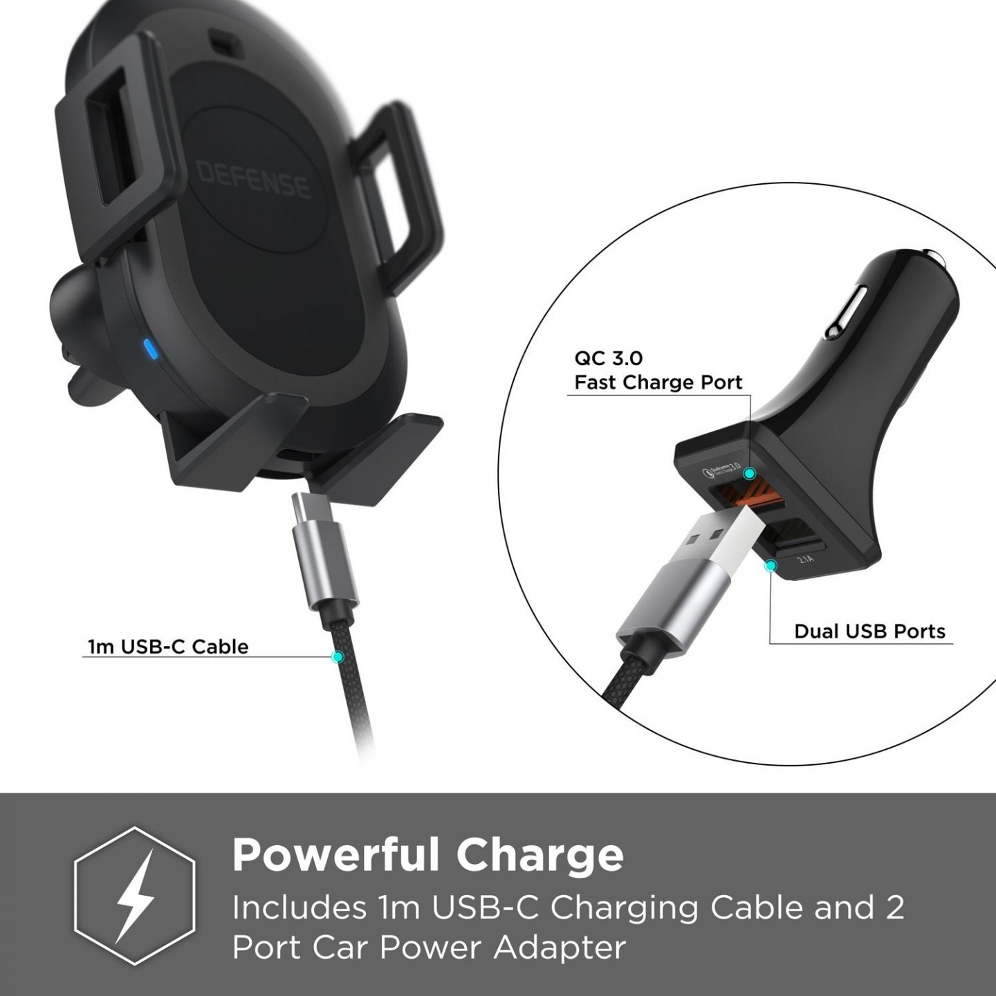 X-Doria Launches Defense Helix Car Mount With Wireless Charging ...