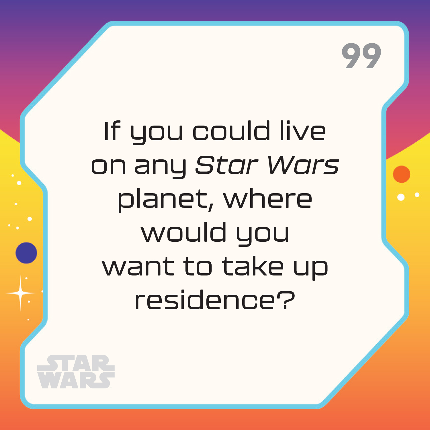 Available For Pre-Order: Star Wars Conversation Cards - Nothing But Geek