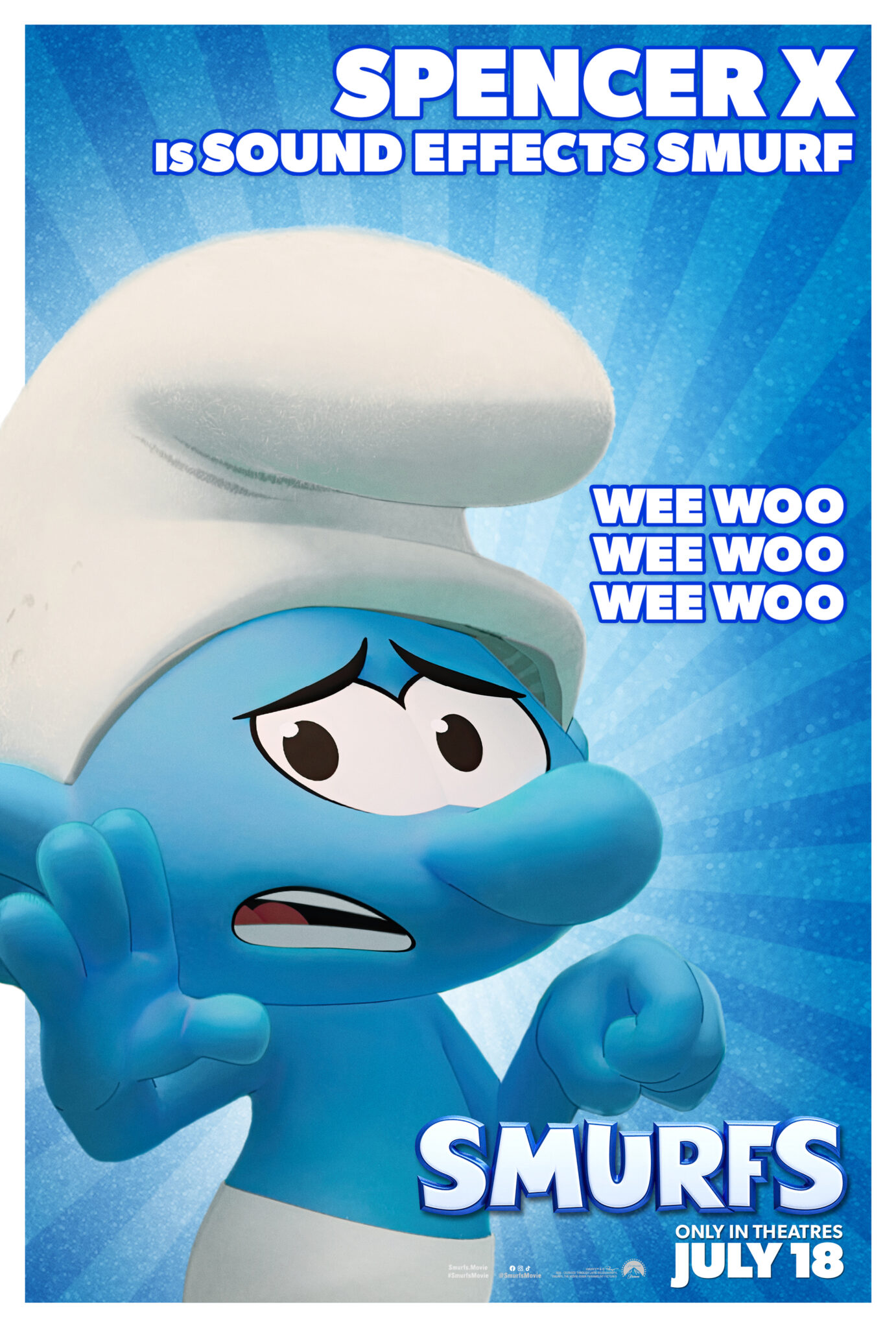Smurfs Character Posters Released - Nothing But Geek